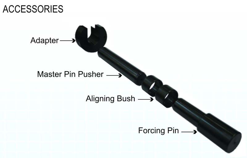 Hydraulic C Type Track Pin Pushers - Masko Tech Engineers