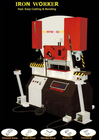 Iron Worker Machine,Hydraulic Ironworker Machine Manufacturers Gujarat